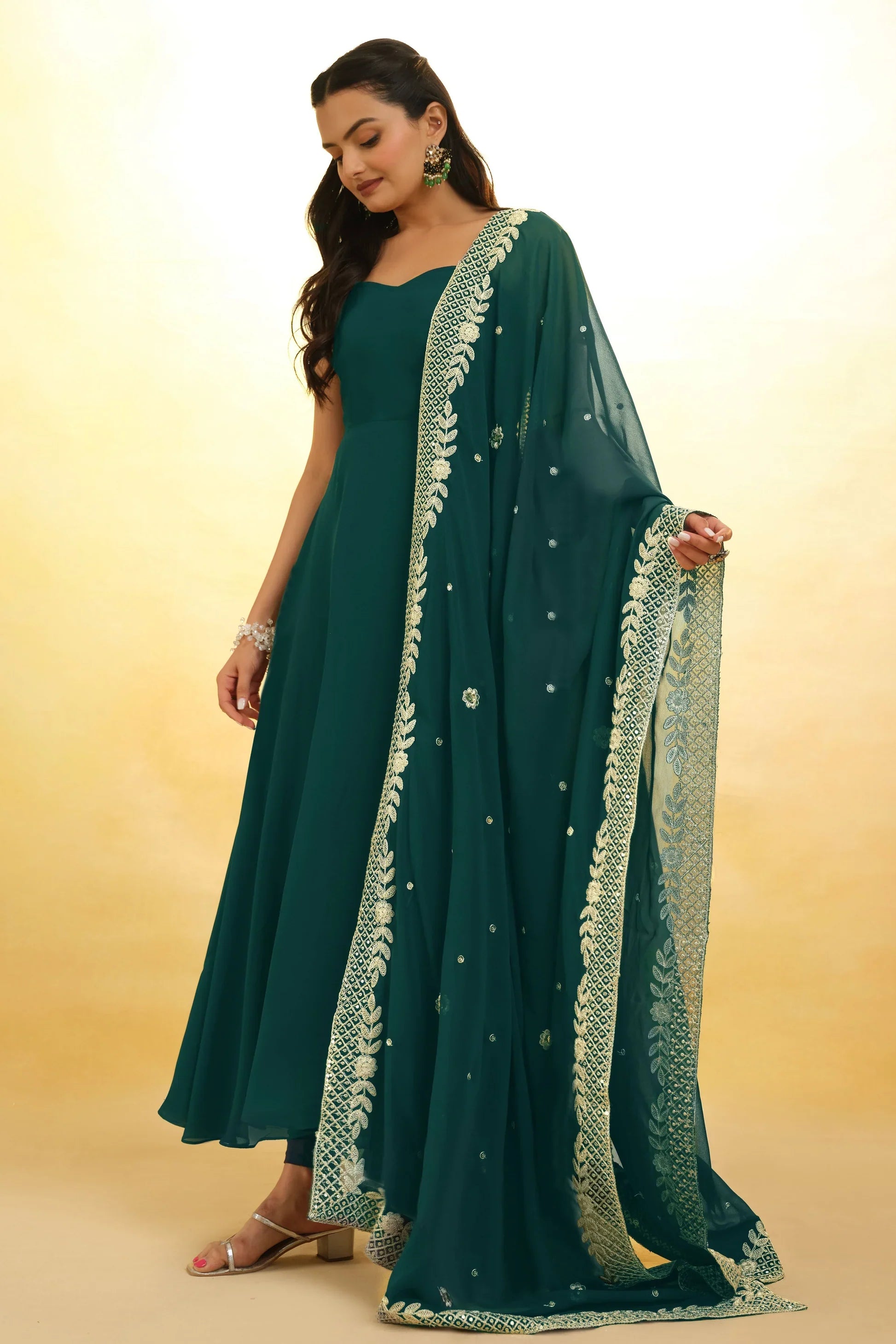 Bandhani Anarkali Suits for Wedding & Festive Wear | Designer ...